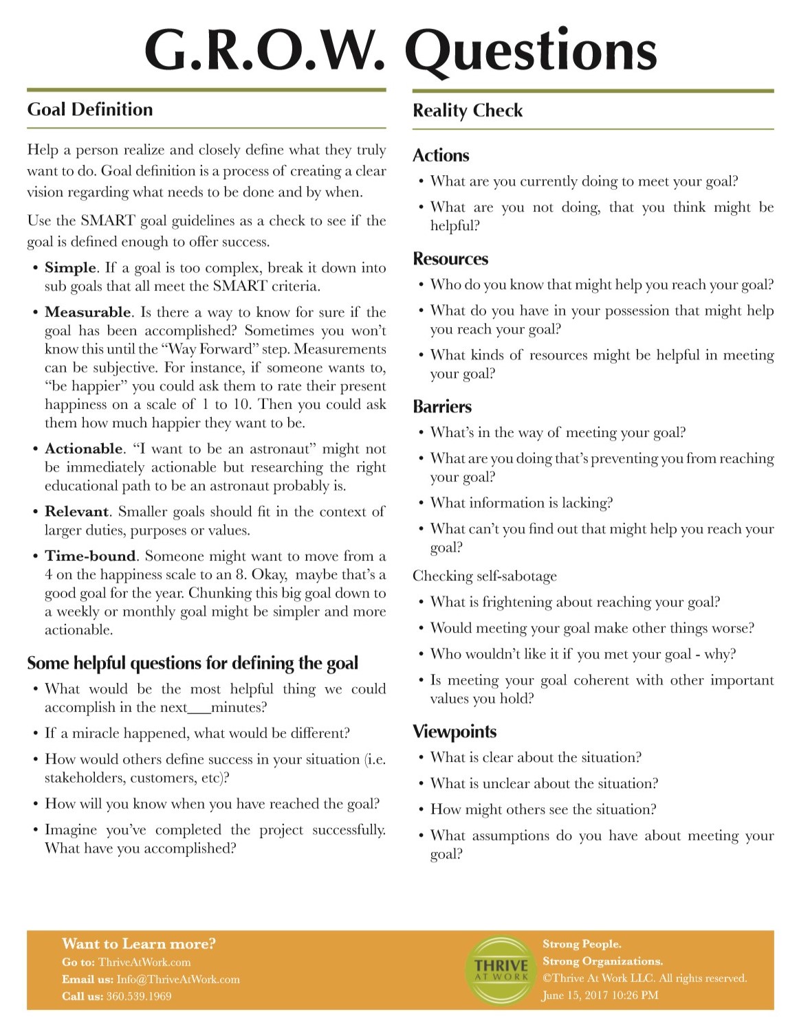 Lean – Thrive At Work